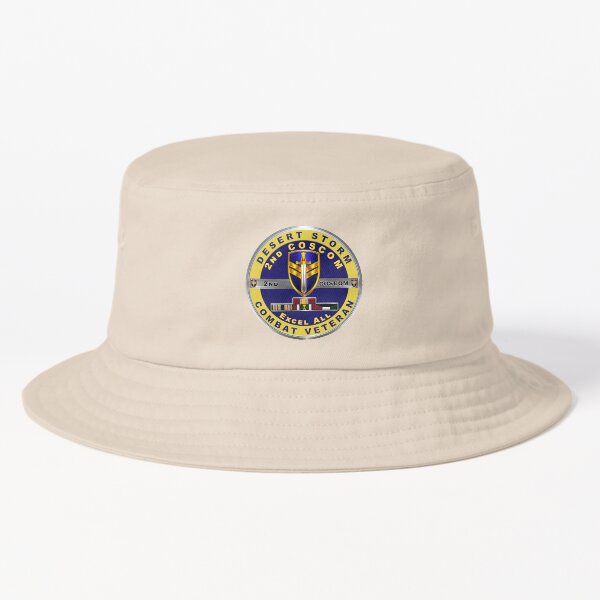 "2nd Corps Support Command Desert Storm COSCOM Veteran" Bucket Hat for ...