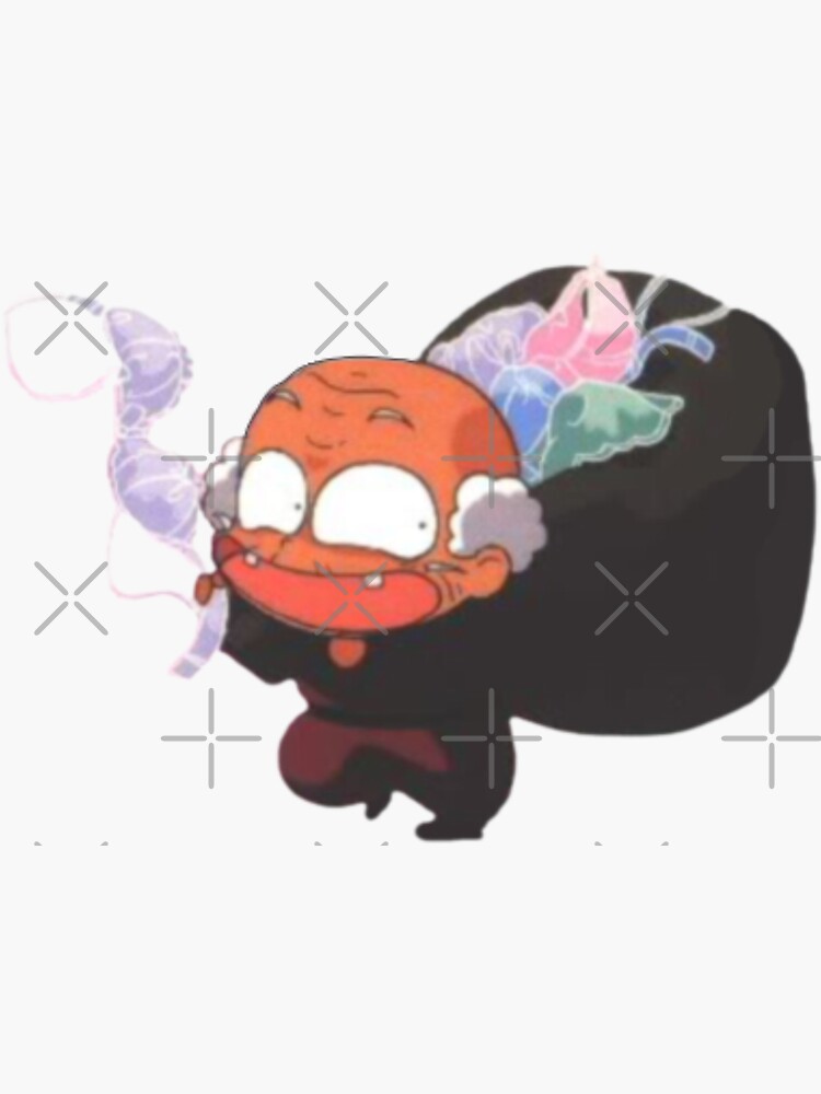 "Happosai Ranma 1/2" Sticker for Sale by SillyFun | Redbubble