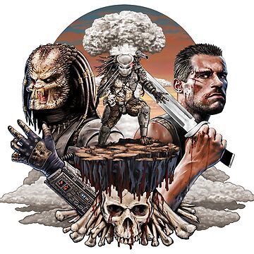 "Predator vs Dutch" Poster for Sale by Denaris | Redbubble