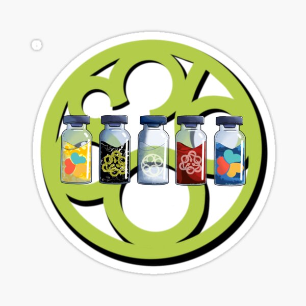 "Project 863 Serum" Sticker by geek-mind31 | Redbubble