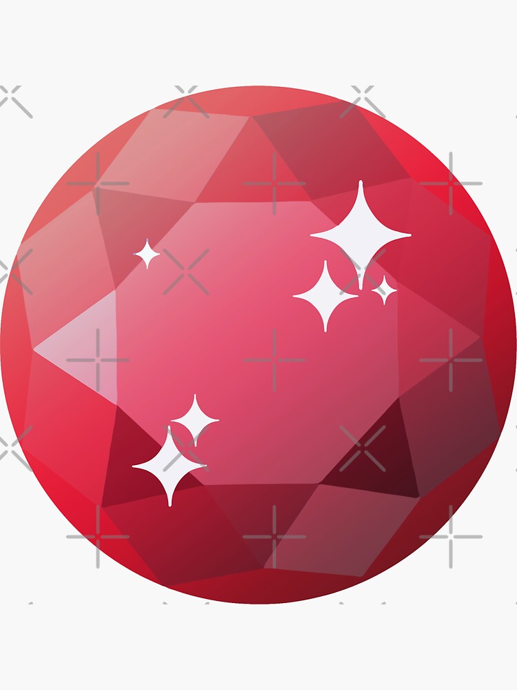 "Ruby" Sticker for Sale by lulubeeart | Redbubble