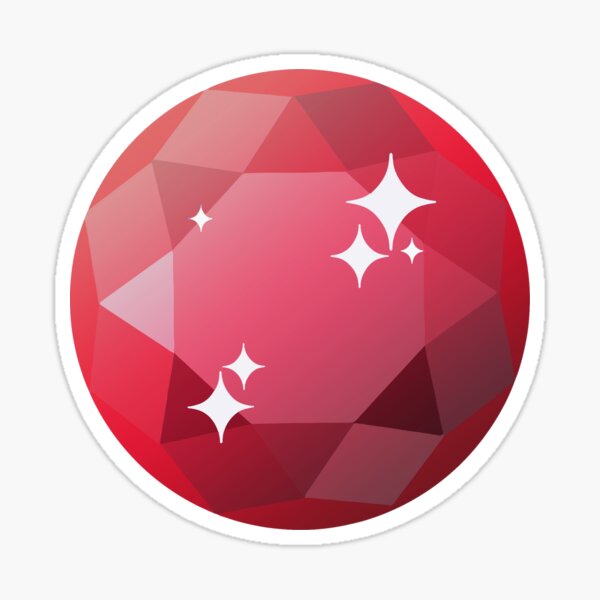 "Ruby" Sticker for Sale by lulubeeart | Redbubble
