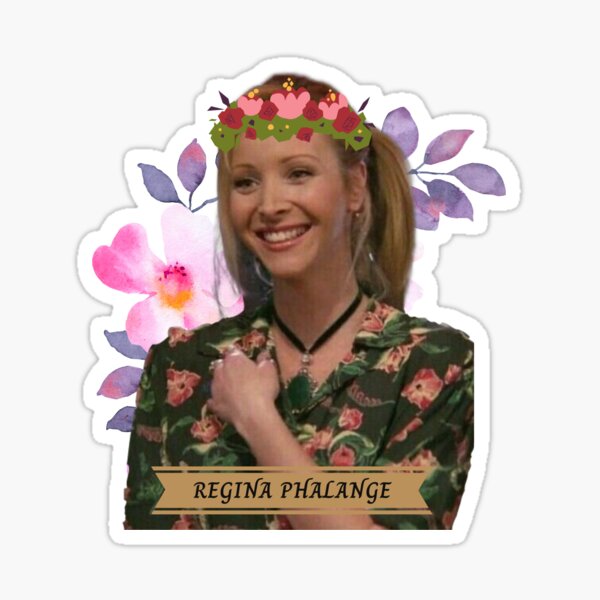 "phoebe buffay" Sticker for Sale by PansGirl | Redbubble