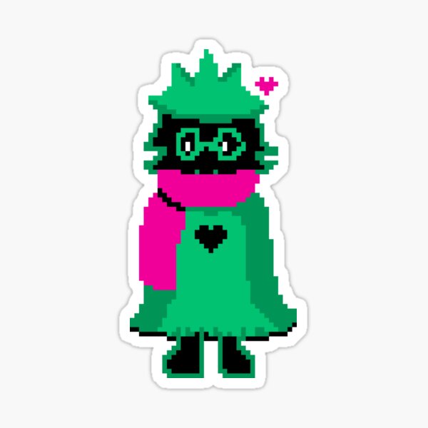 "Ralsei" Sticker for Sale by Sh1tP1xels | Redbubble