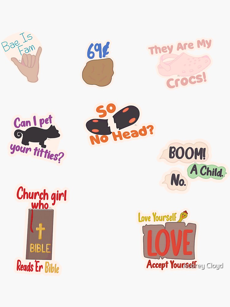 "Iconic Vine Pack" Sticker for Sale by -daddys- | Redbubble