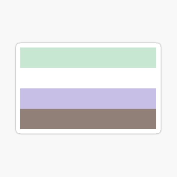 "Cryptogender Flag LGBTQ+" Sticker for Sale by LGBTQ-Flags | Redbubble