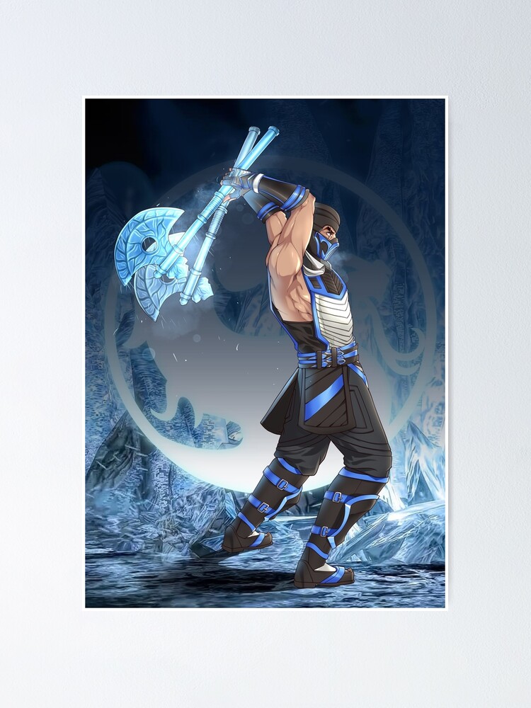 "Sub Zero " Poster for Sale by treArtz D | Redbubble