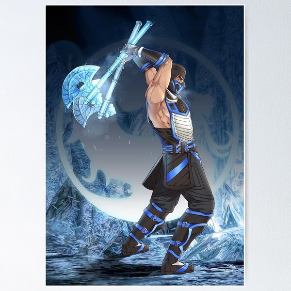 "Sub Zero " Poster for Sale by treArtz D | Redbubble