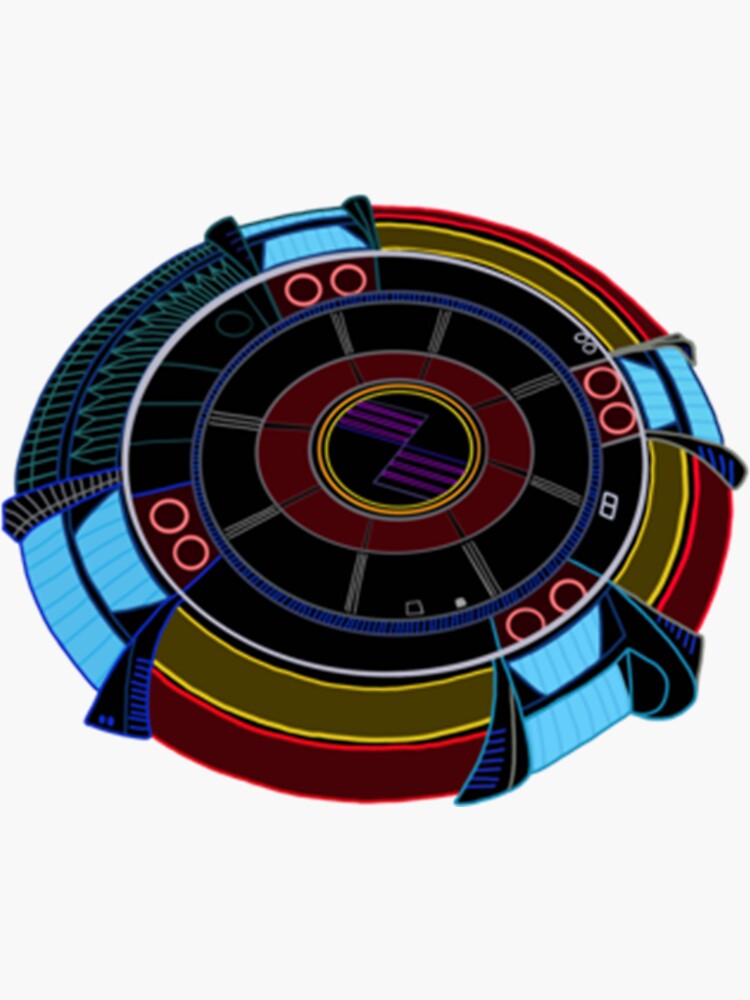 "ELO, Electric Light. Orchestra Spaceship Long " Sticker for Sale by ...