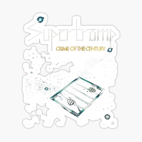 "Supertramp - Crime of the Century Premium " Sticker for Sale by ...