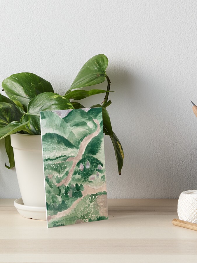 "Mountain scape" Art Board Print for Sale by Artikandco | Redbubble