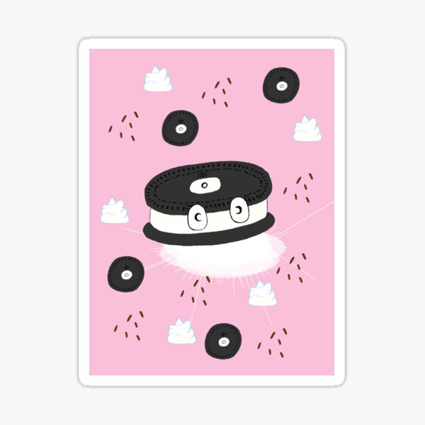 "Oreo " Sticker by textilestalk | Redbubble
