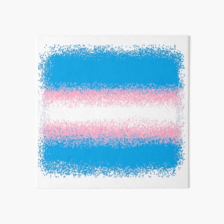 "Transgender Flag Pixel Fade" Art Board Print by pokemon99883 | Redbubble