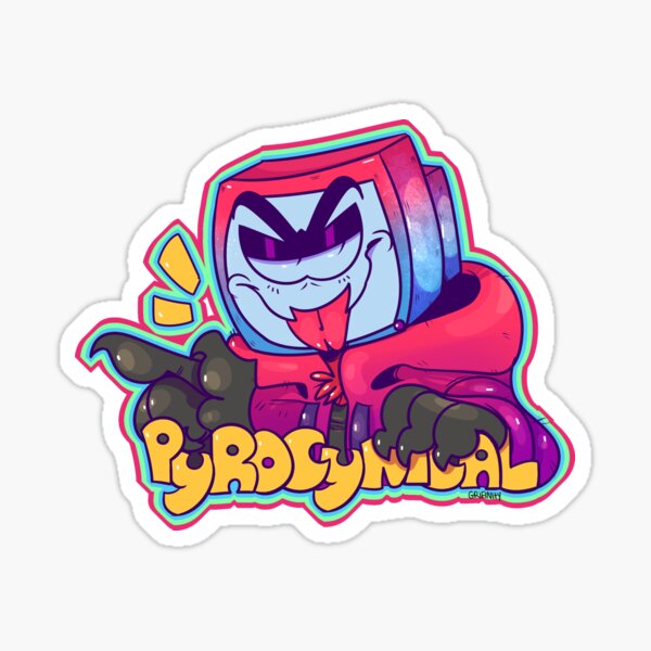 Pyro Stickers | Redbubble