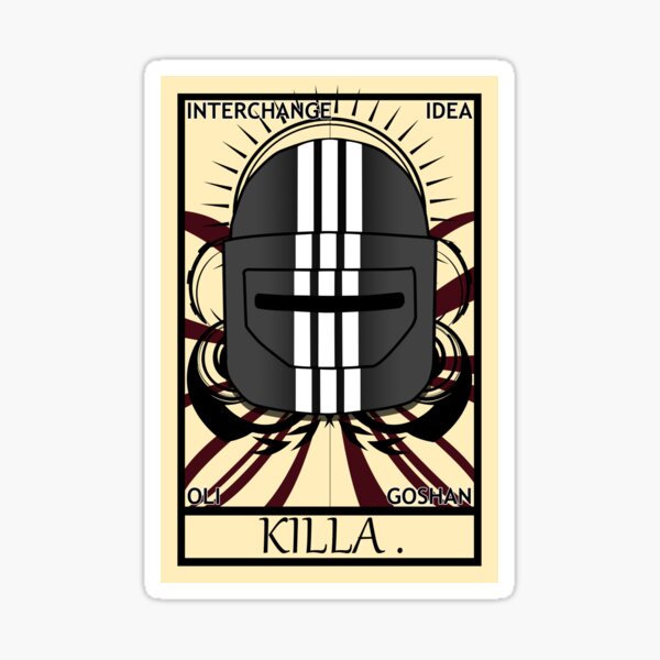 "Escape From Tarkov - Killa Tarot Card Design" Sticker for Sale by ...