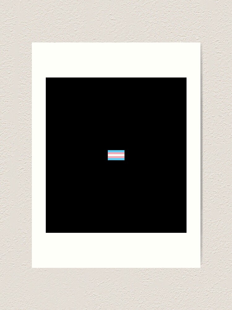"Subtle Trans Pride Flag" Art Print for Sale by NYXFN | Redbubble