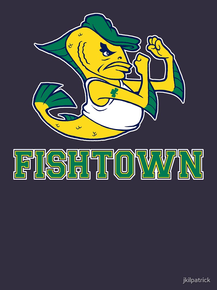 "Fishtown Fightin' Fish" T-shirt for Sale by jkilpatrick | Redbubble ...