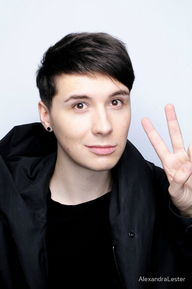 "Dan Peace Sign" by AlexandraLester | Redbubble