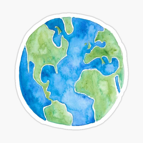 Globe Stickers | Redbubble