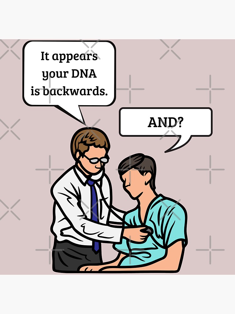 "DNA Pun- Doctor Patient Puns" Sticker for Sale by goodguy53 | Redbubble