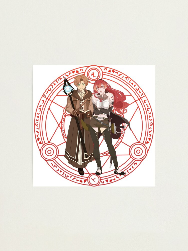 "Mushoku Tensei Isekai Ittara Honki Dasu - Rudues & Eris Magic Circle ...