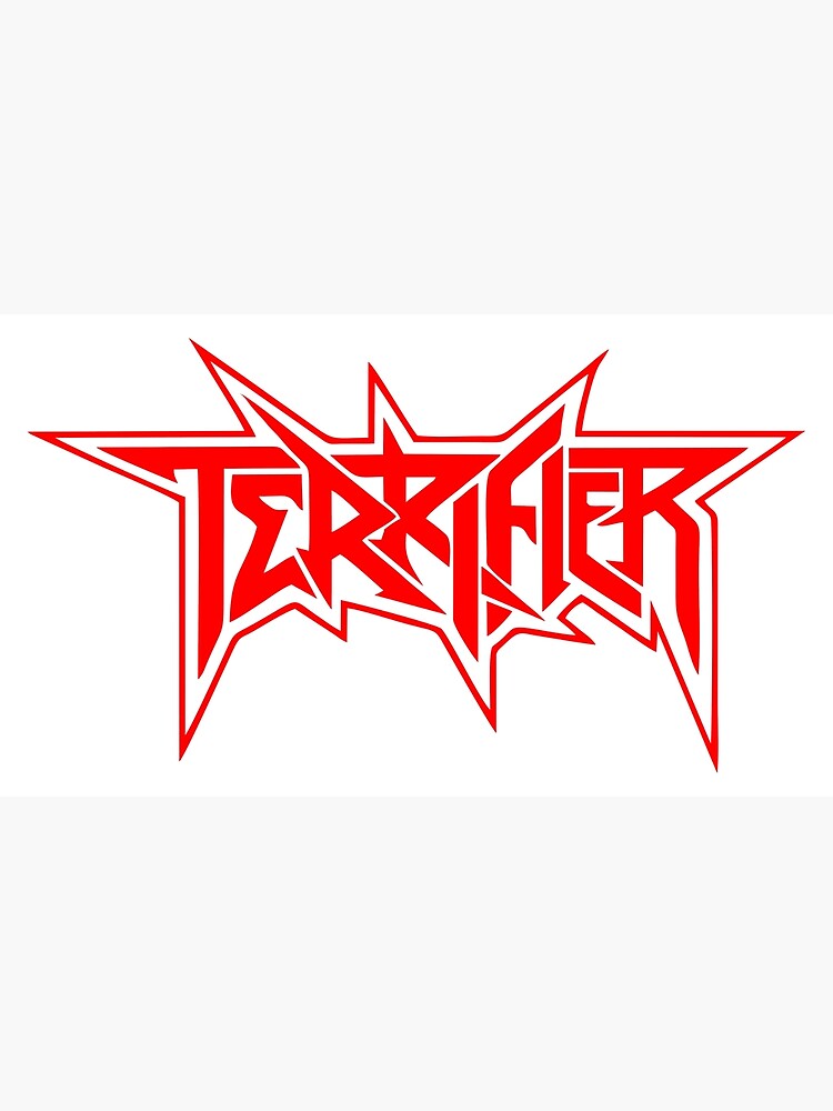 "sticker Terrifier movie scary" Poster by Silversmisty | Redbubble