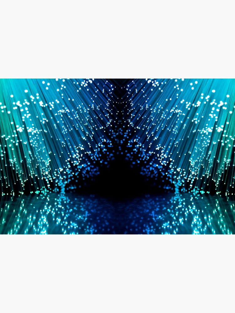 Fiber optics and reflections. Premium Matte Vertical Poster sold by ...