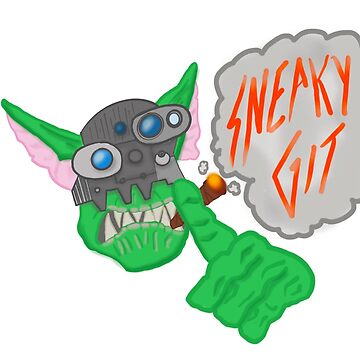 "Sneaky Git" Sticker for Sale by BeefyT | Redbubble