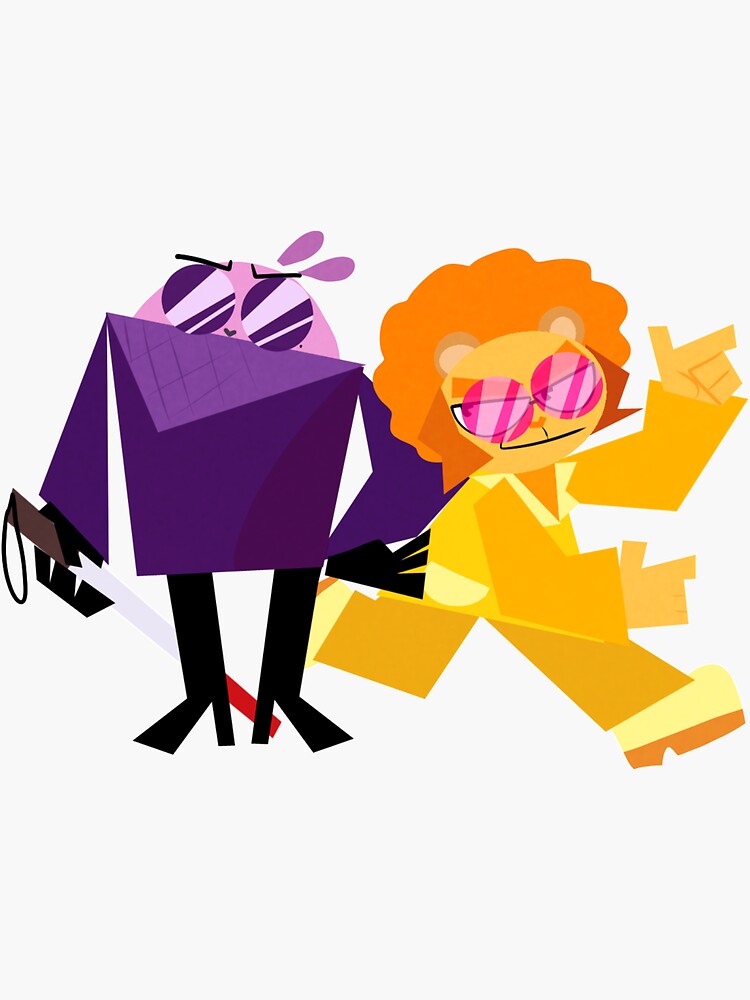 "KAPOW Disco and Mole HTF" Sticker for Sale by GhostyPeppers | Redbubble