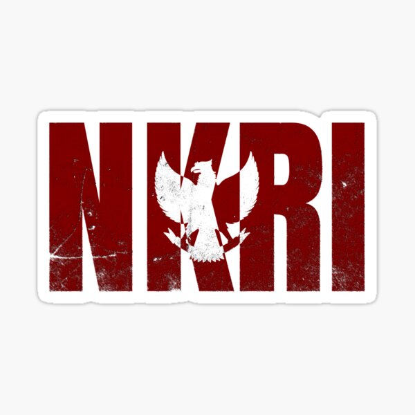 "NKRI - Negara Kesatuan Republik Indonesia" Sticker for Sale by ...