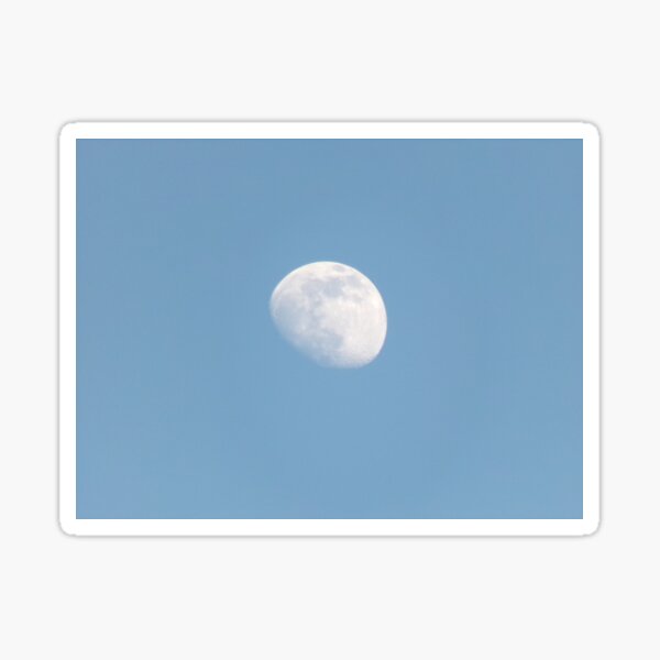 "Half Moon" Sticker by jazzsart | Redbubble