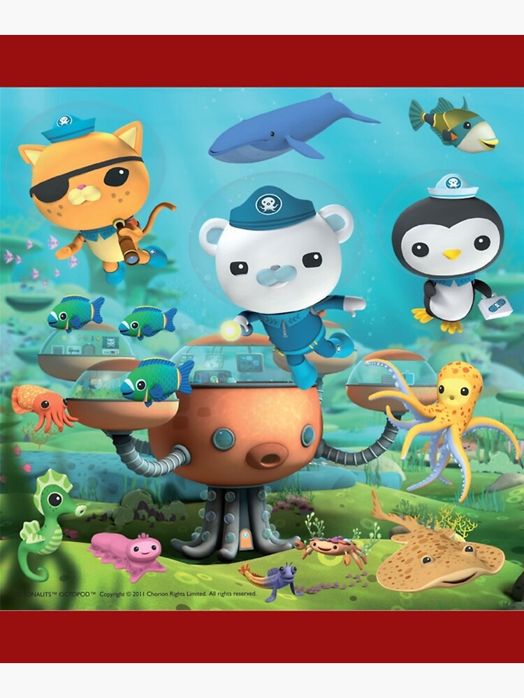 Octonauts Crew Premium Matte Vertical Poster sold by Chris Campbell ...