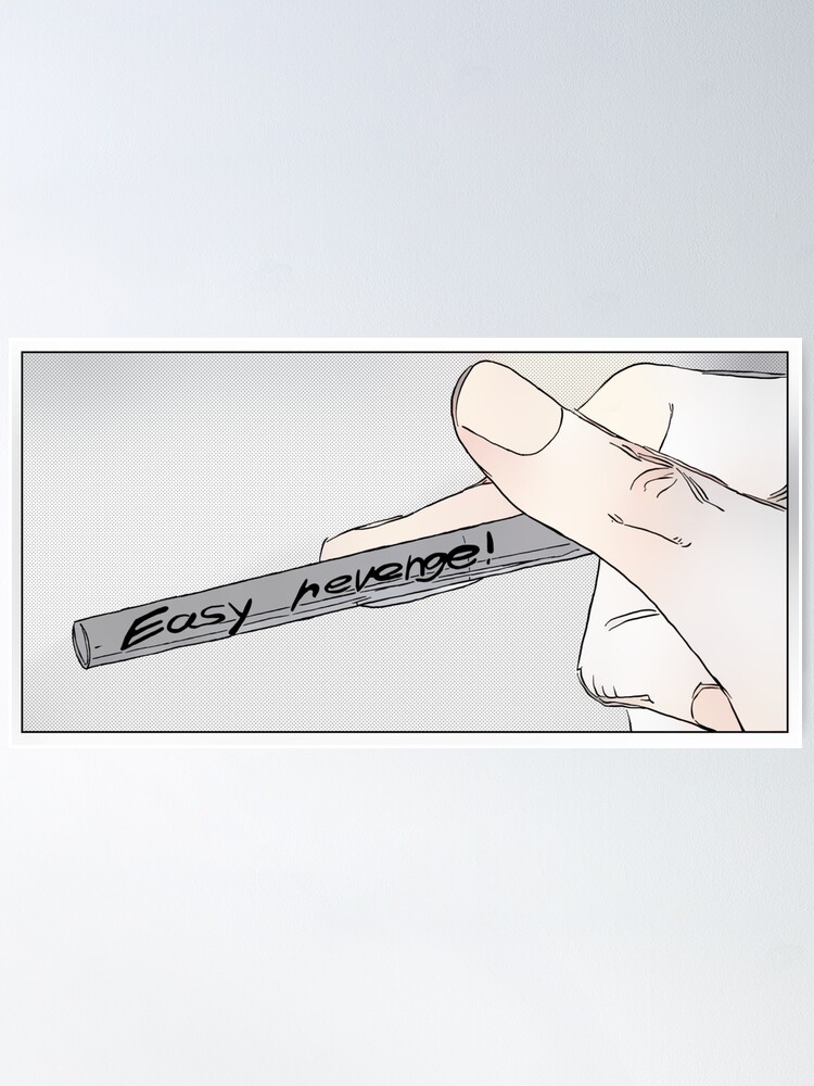 "Easy Revenge cigarette" Poster for Sale by ZachsGallery | Redbubble