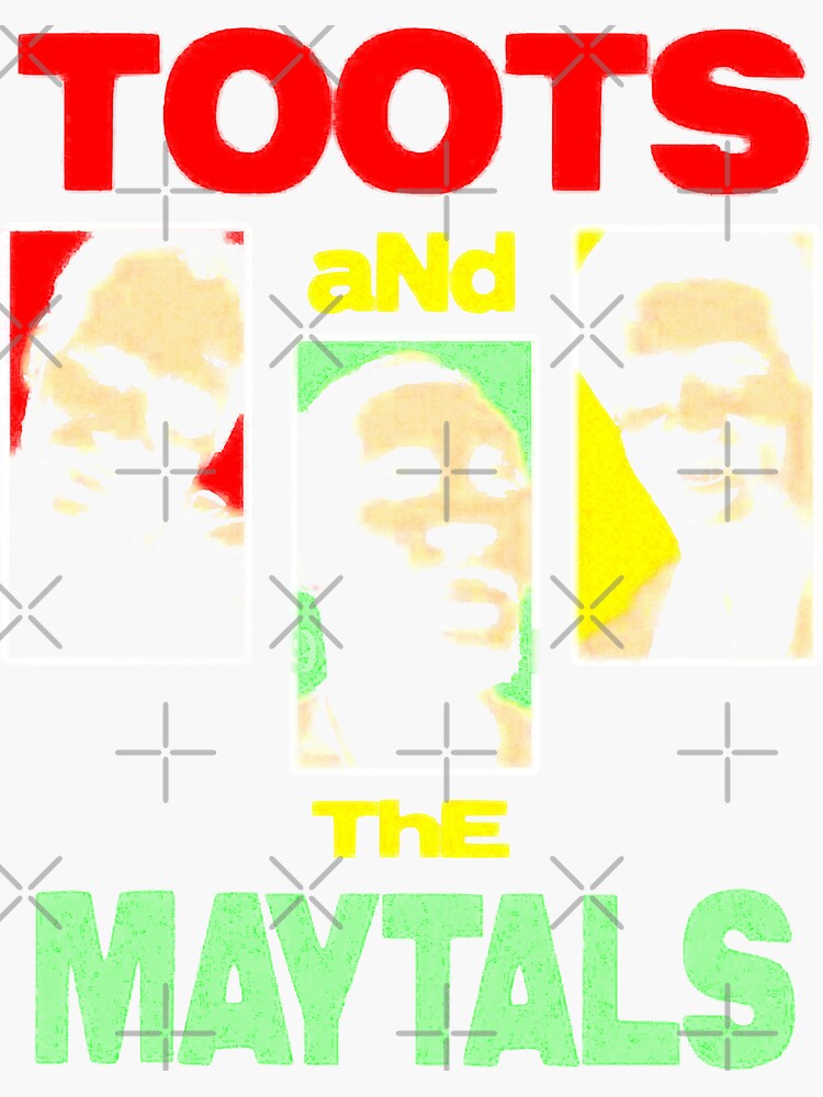 "Retro Vintage Toots And The Maytals Gift For Everyone" Sticker for ...