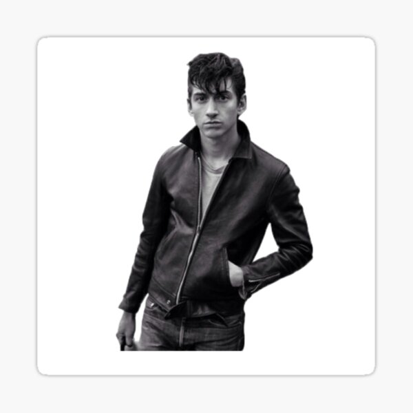 "Alex Turner " Sticker by banddesignz | Redbubble