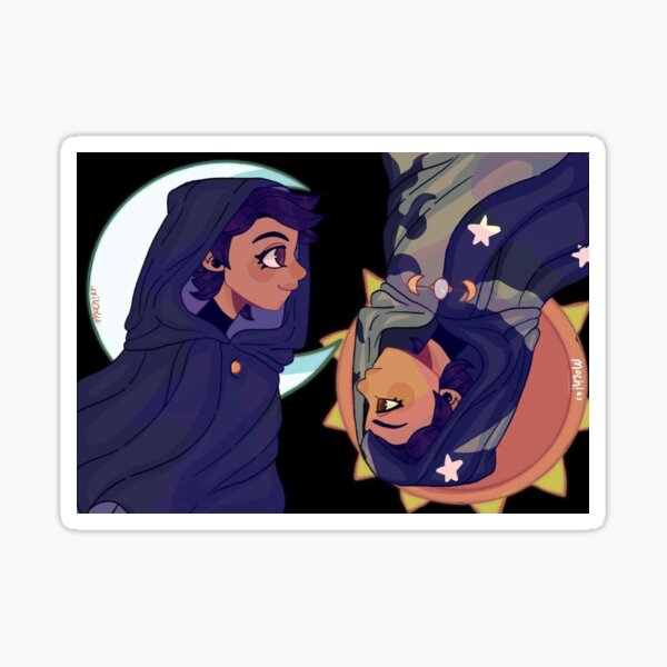 "creepy/luz" Sticker for Sale by uhmvanillamochi | Redbubble
