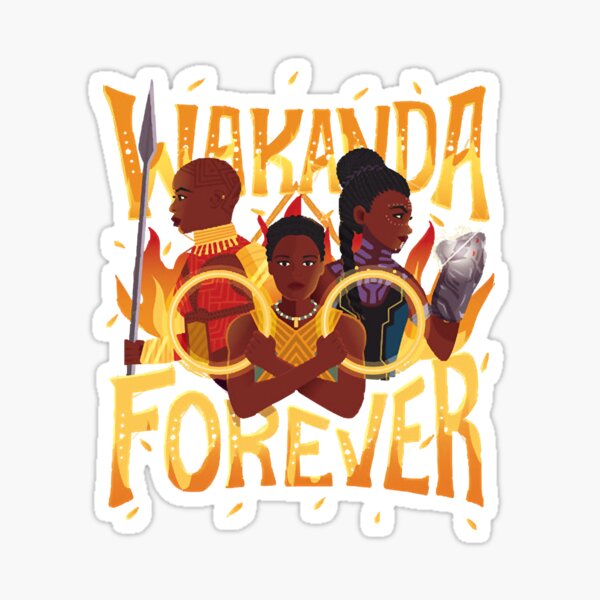 "Women of Wakanda " Sticker for Sale by lynrojas282 | Redbubble