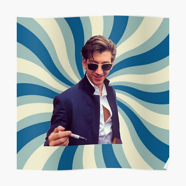 "Alex Turner " Poster for Sale by banddesignz | Redbubble