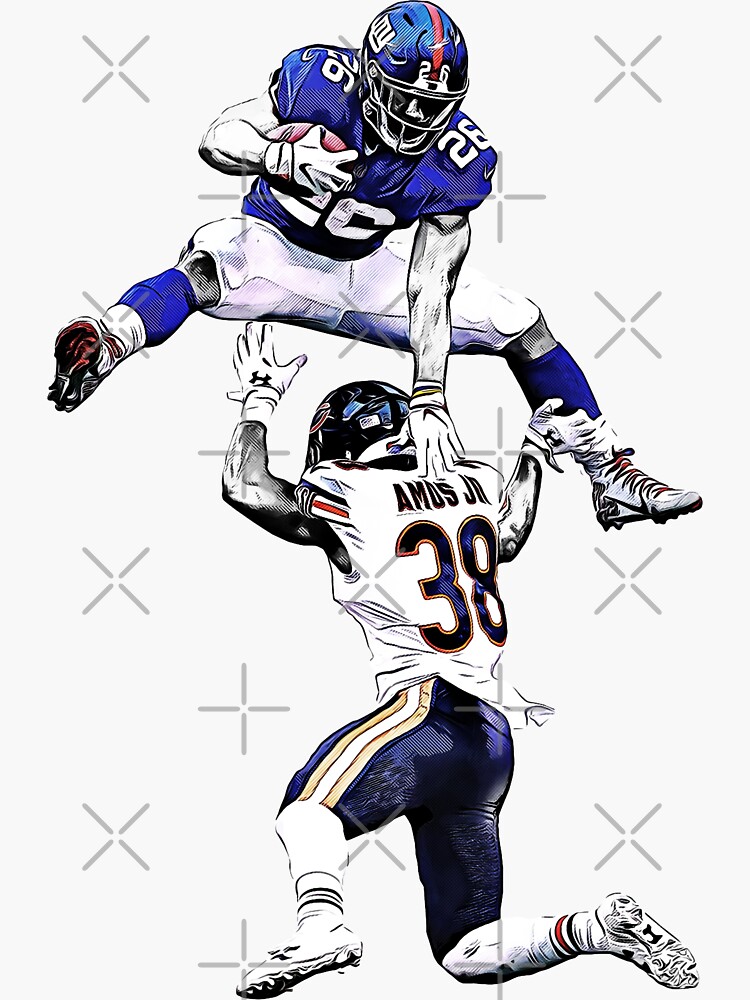 "Saquon Barkley" Sticker by Yurdabak | Redbubble
