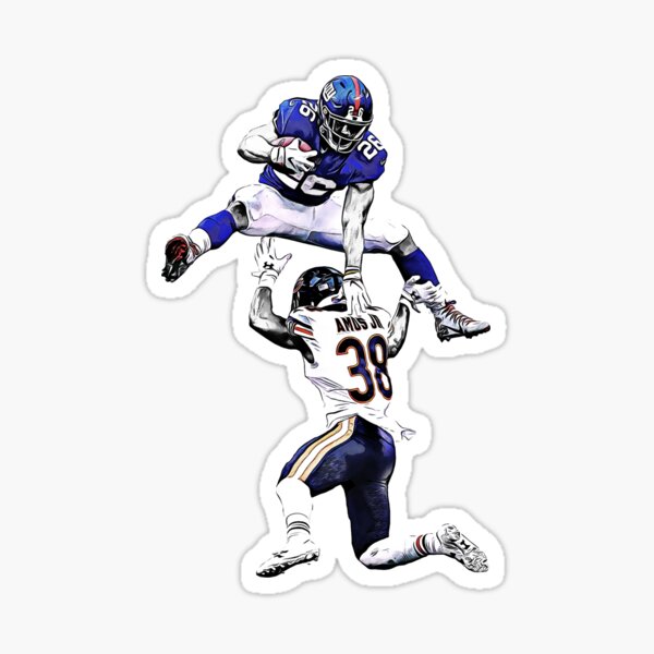 "Saquon Barkley" Sticker by Yurdabak | Redbubble