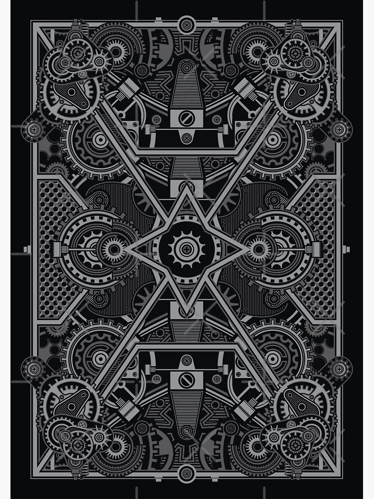 "Mecha Card - Perfect Symmetry" Sticker for Sale by PosterpartyCo ...