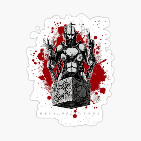 "Hellraiser" Sticker for Sale by Hellraiserr24 | Redbubble