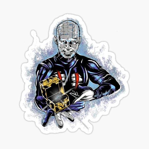 "Hellraiser" Sticker for Sale by Hellraiserr24 | Redbubble