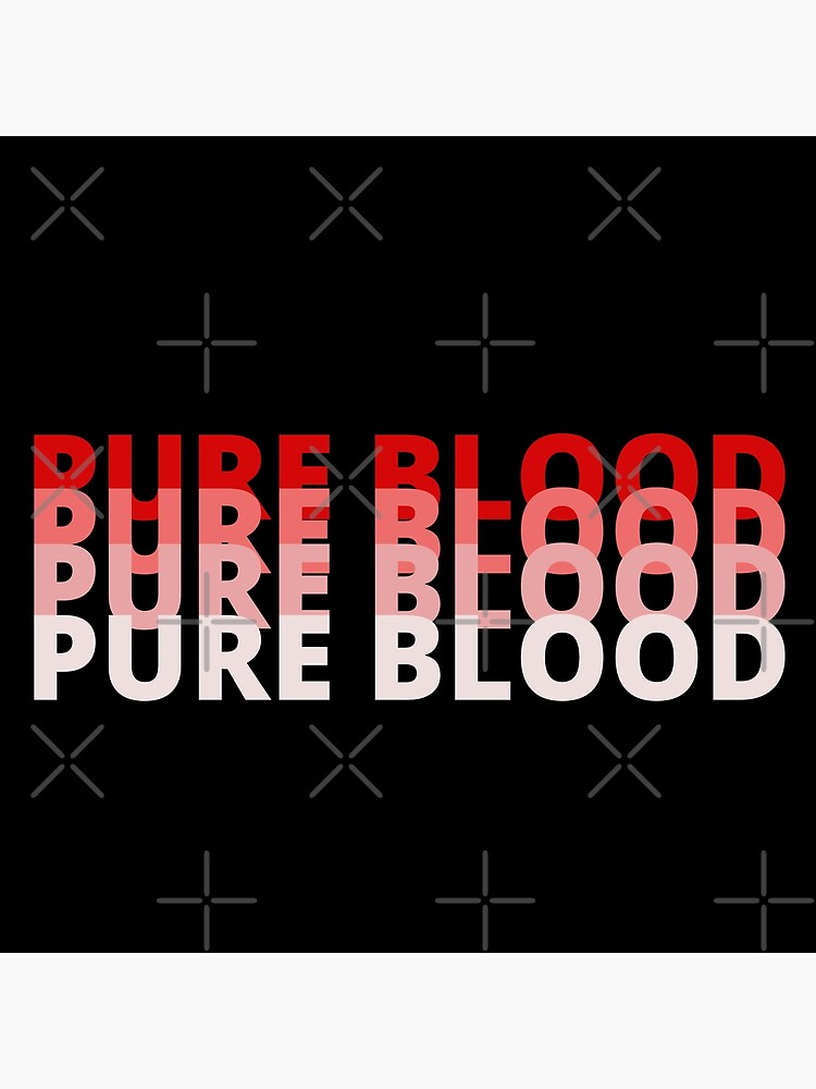 "Pureblood artwork" Poster by FashionN5 | Redbubble