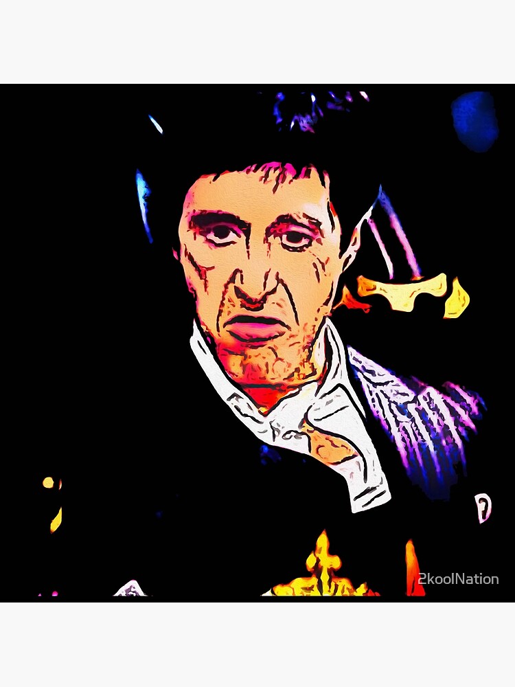 "Scarface" Canvas Print for Sale by 2koolNation | Redbubble