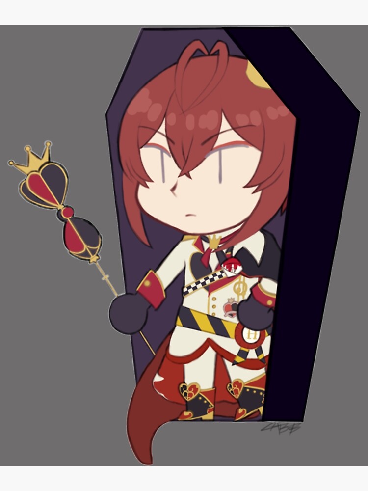 "Chibi Riddle Rosehearts " Poster for Sale by JeffreyHopkin | Redbubble