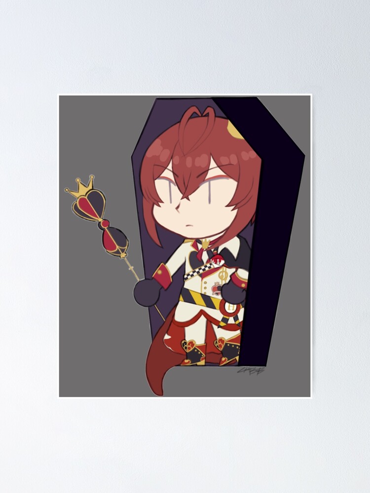 "Chibi Riddle Rosehearts " Poster for Sale by JeffreyHopkin | Redbubble