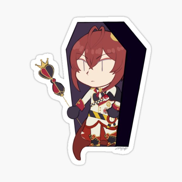 "Chibi Riddle Rosehearts " Sticker for Sale by JeffreyHopkin | Redbubble