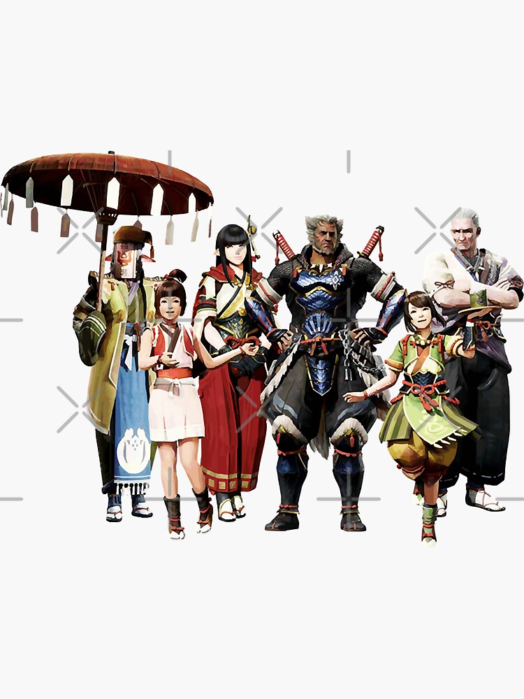 "Karuma village" Sticker for Sale by DemingShisler | Redbubble