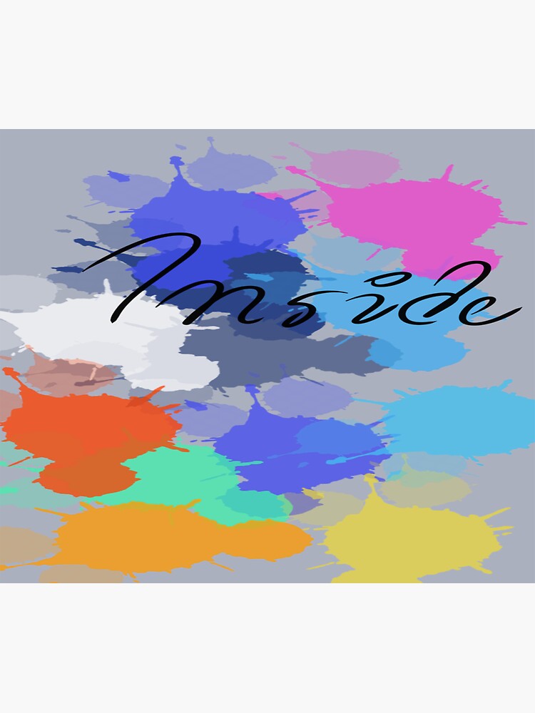 "Color mess" Sticker by Arscentrum | Redbubble